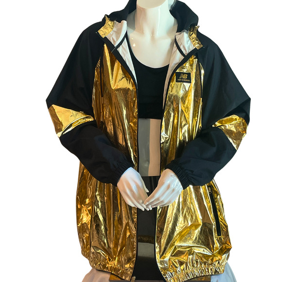 New Balance | Jackets & Coats | New Balance Sz L Oversized Windbreaker ...